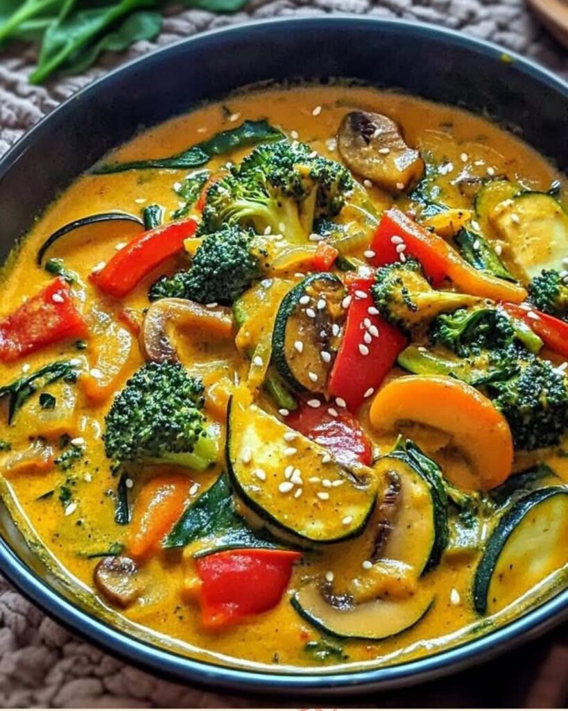 Gemüse-Curry mit Kokosmilch – Aromatisch, cremig und einfach gut! 🌱🍛 ...