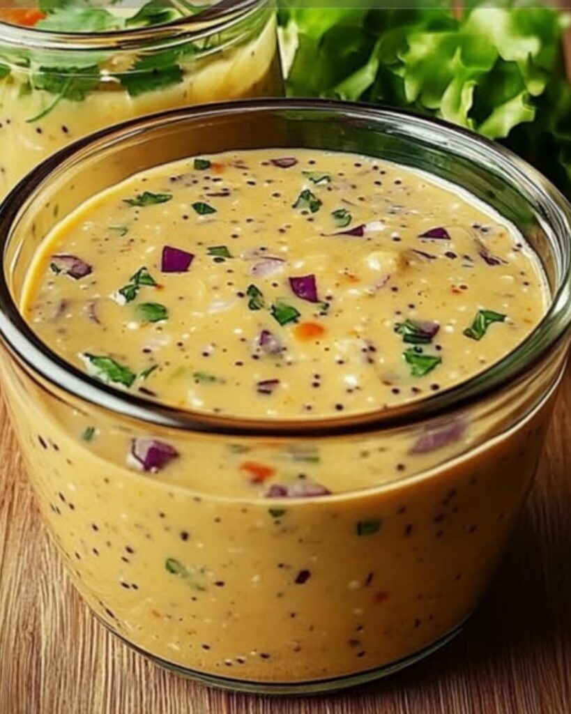 🥗 Cremiges Senf-Dressing wie im Restaurant – Das Original für zu Hause ...